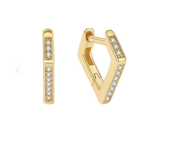 The Charlene Small Hoops | My Bijoux Toronto